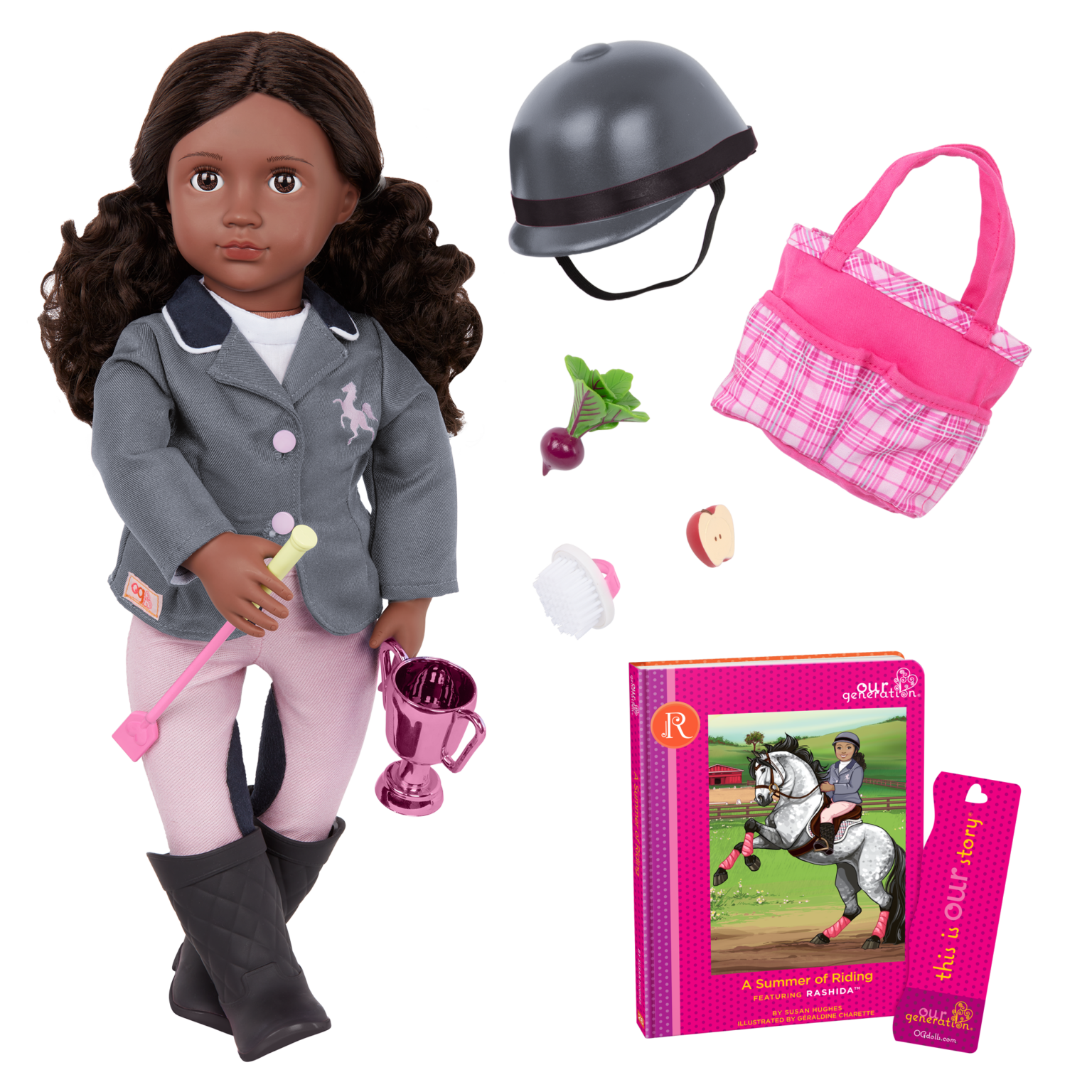 Wooden Wardrobe | 18" Dollhouse Furniture | Our Generation