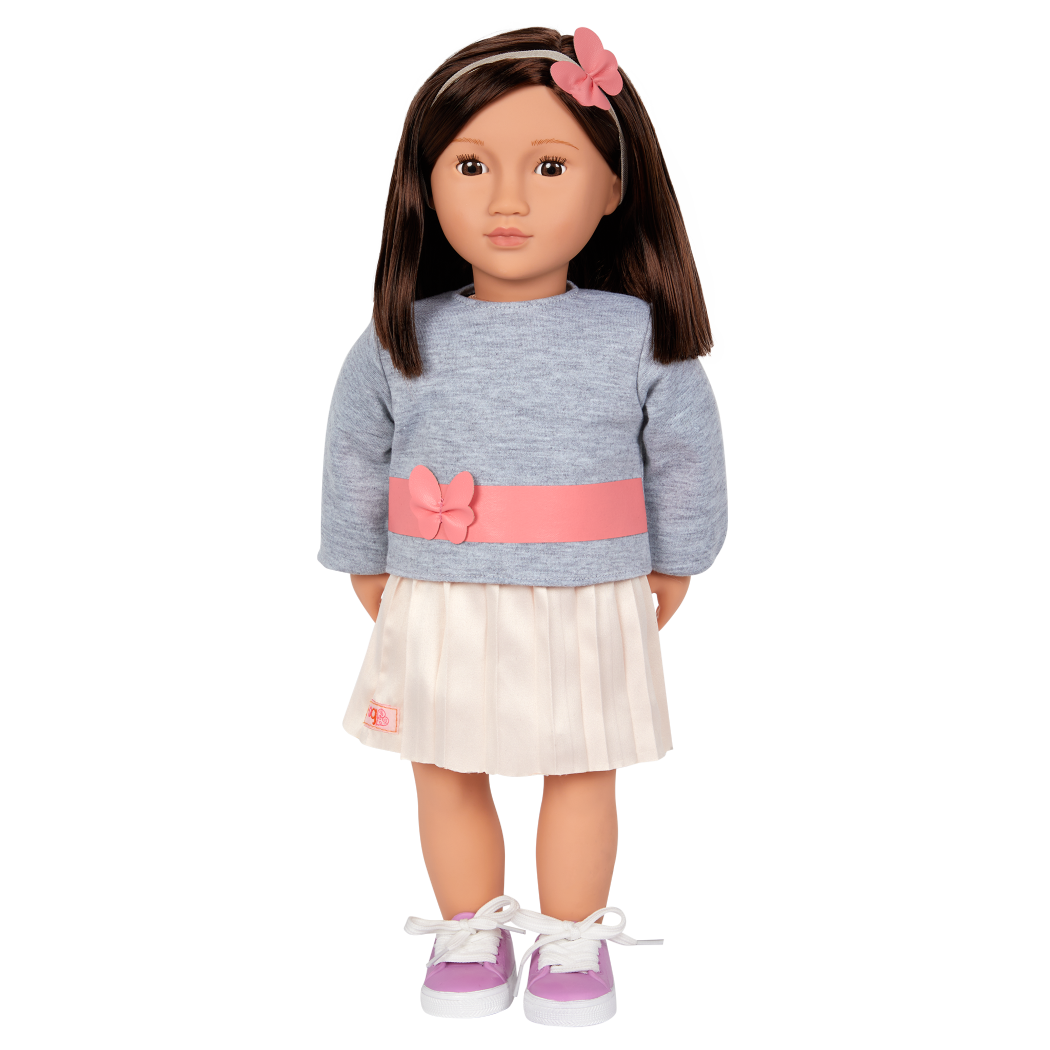 Wooden Wardrobe | 18" Dollhouse Furniture | Our Generation