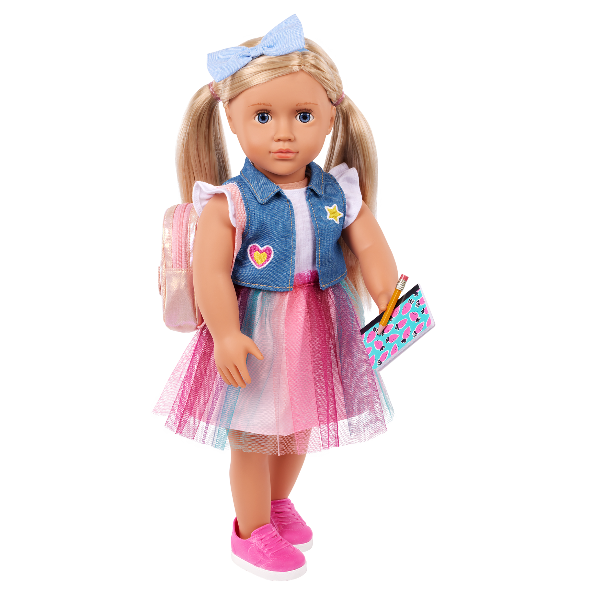 Surprise Backpack Party Series | 18” Doll School Bag | Our Generation