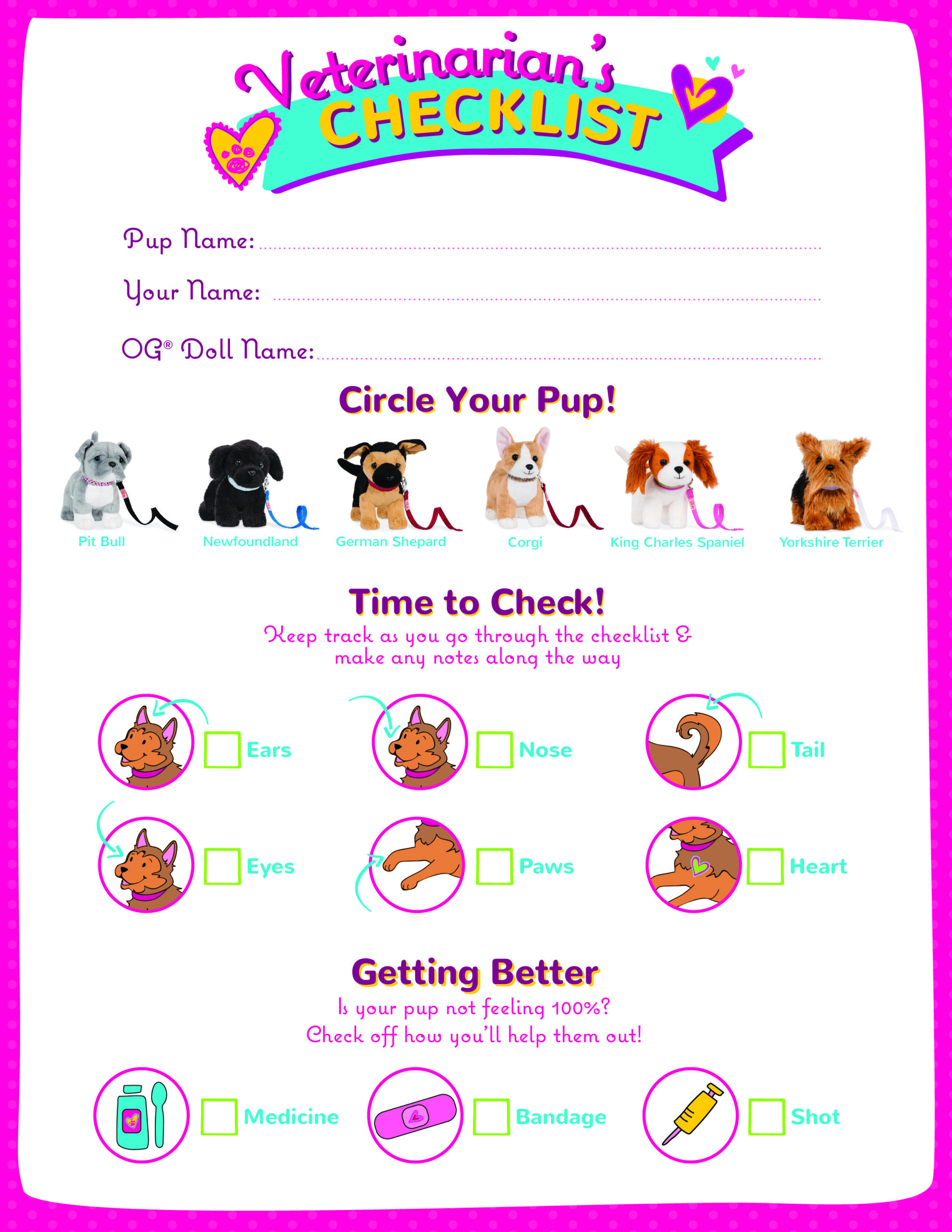 Veterinarian Pup Check-Up | ourgeneration.com